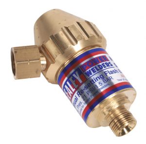 Flashback arrestors are a legal requirement on oxy-acetylene sets ...